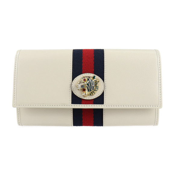 Gucci | Bags | Gucci Rajah Bifold Long Wallet Calf Gg Supreme Canvas ...